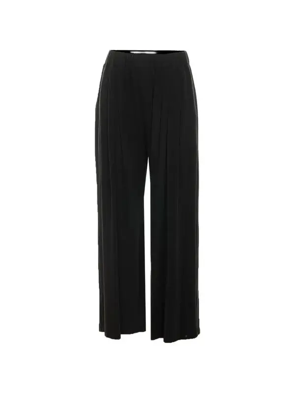 ELE Elasticated Loose-fit Track Pants - Black