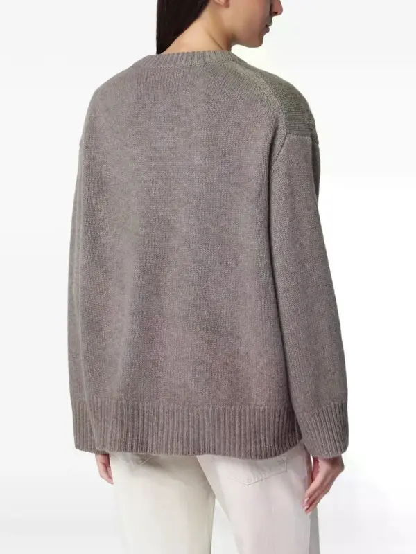 LISA YANG Noor Ribbed-trim Cashmere Jumper