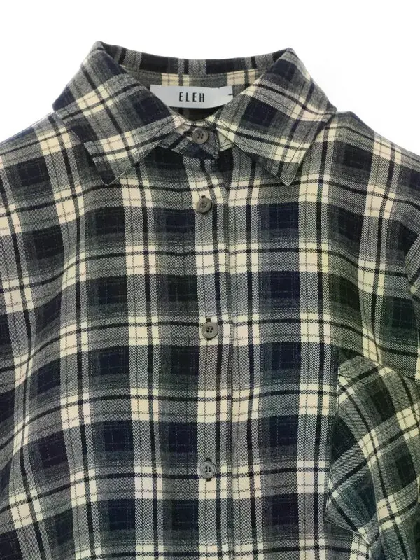 ELE Check-print Shirt