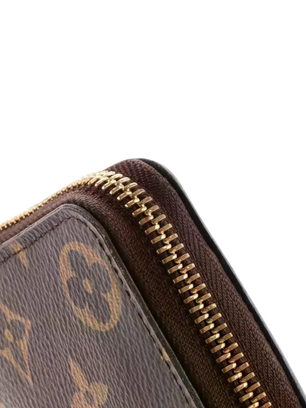 LOUIS VUITTON Clemence Wallet Monogram Canvas Small Wallets