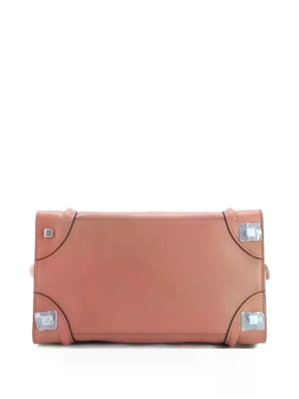 Celine Luggage Bag Smooth Leather Mini Tote Bag