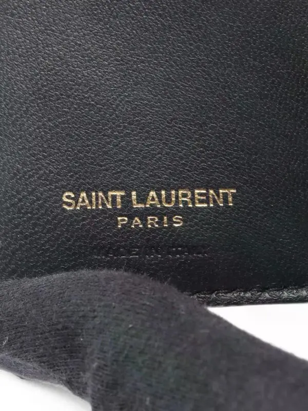 Saint Laurent 2000s Monogram Trifold Wallet