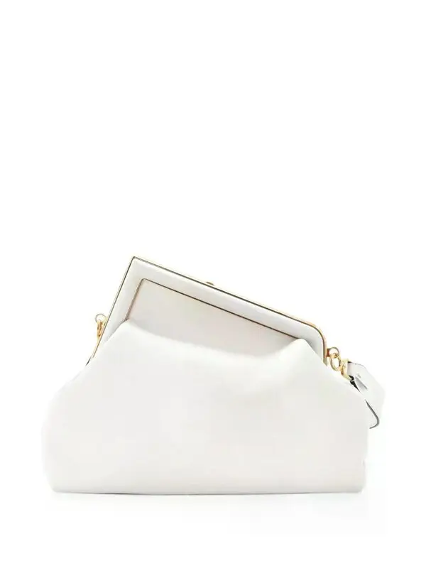 Fendi First Bag Leather Medium Clutch Bag