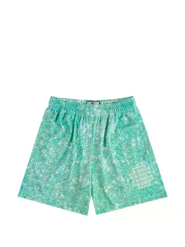 ERIC EMANUEL Basic Logo-print Mesh Shorts