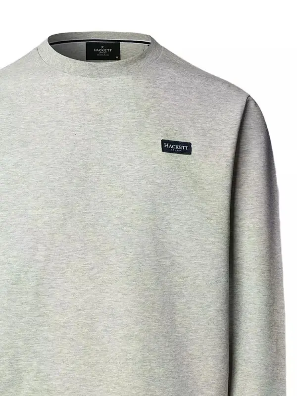 HACKETT  Branded Badge Crew-neck Sweater