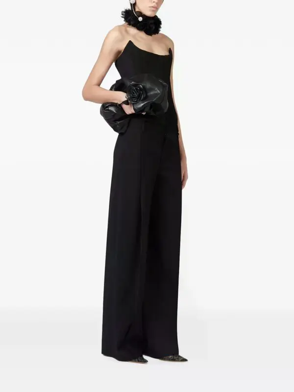 Giuseppe Di Morabito Pressed-crease Wide-leg Tailored Trousers