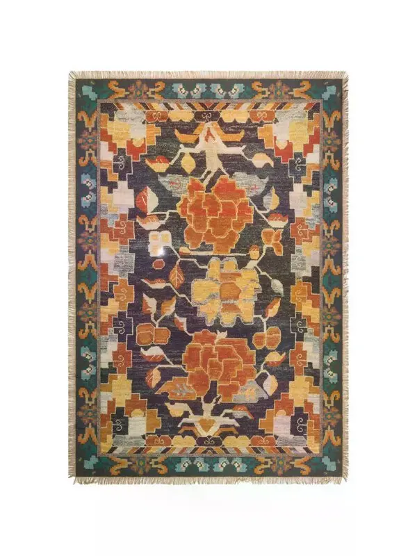 PIERRE-LOUIS MASCIA Aloeuw Silk Scarf - Black