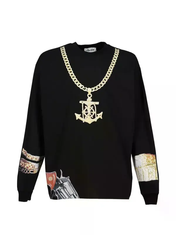 AWGE Graphic-print Long-sleeve T-shirt