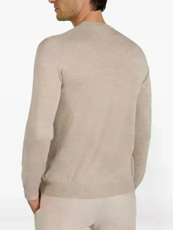 SLOWEAR Zanone Crew-neck Slim-fit Sweater