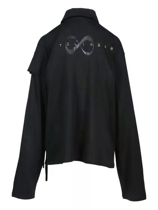 Ottolinger Ruffled-sleeve Polo Top