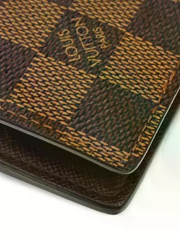 LOUIS VUITTON 2004 Damier Ebene Wallet