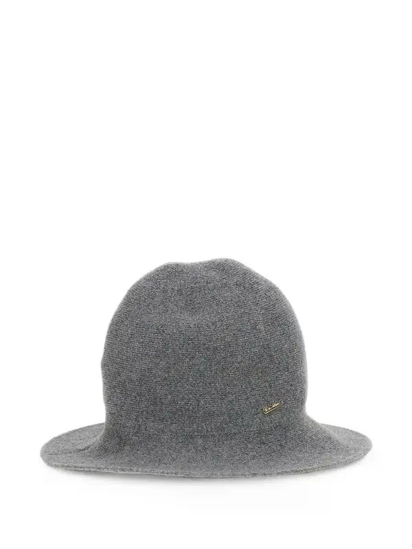 Borsalino Angelina Logo-plaque Cloche Hat