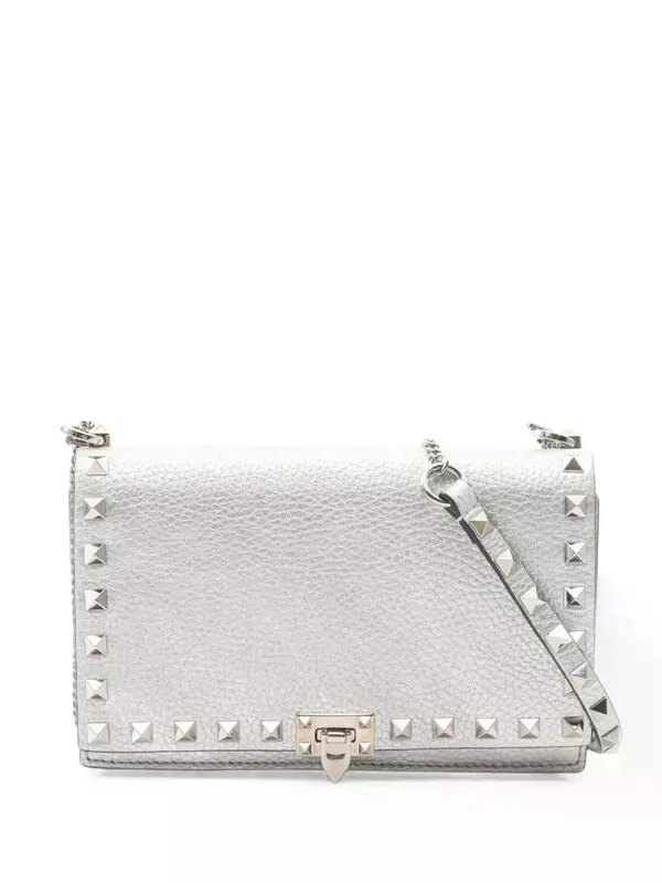 Valentino Garavani 2010s Rockstud Chain Wallet
