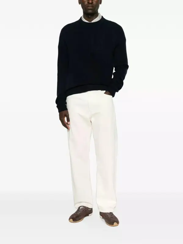 Malo Ribbed-knit Raglan-sleeve Sweater