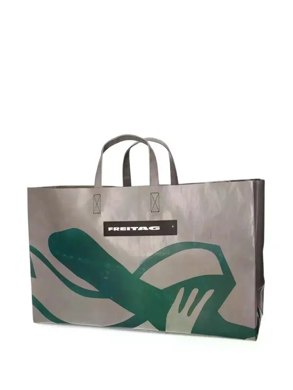 FREITAG F260 Miami Wide Graphic-print Tote Bag - Grey