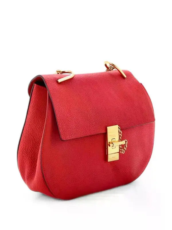 Chloé Drew Leather Medium Crossbody Bag