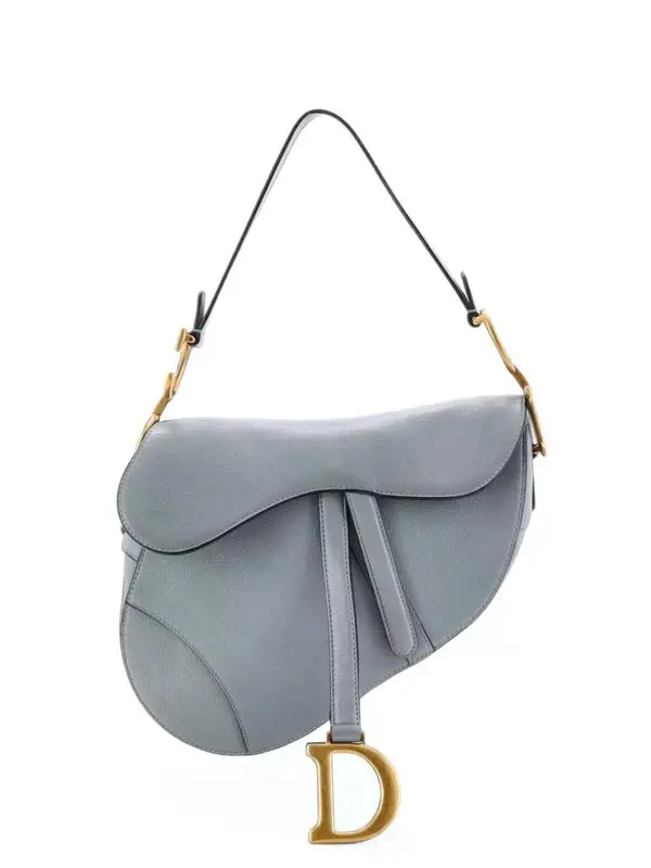 Dior Saddle Handbag Leather Medium Shoulder Bag