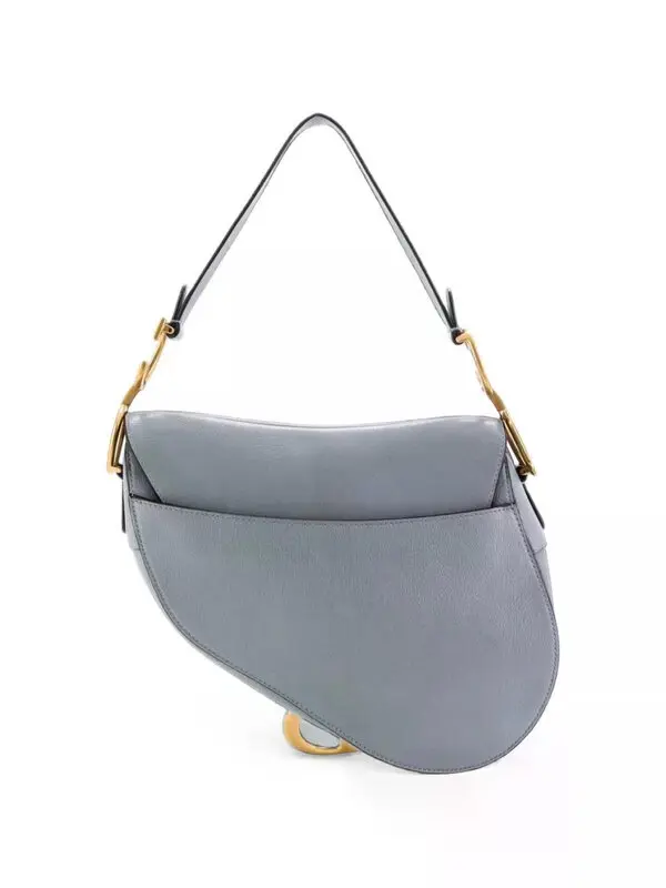 Dior Saddle Handbag Leather Medium Shoulder Bag
