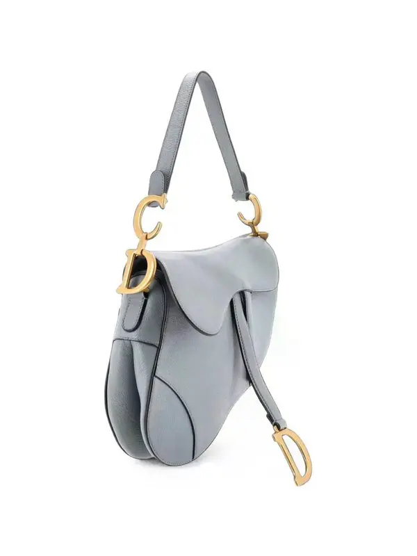 Dior Saddle Handbag Leather Medium Shoulder Bag