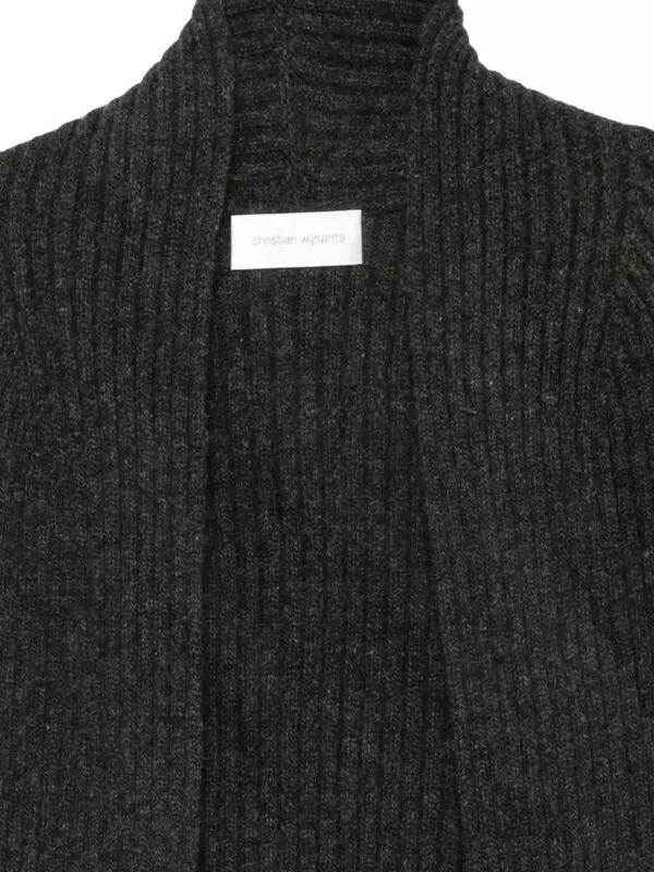 Christian Wijnants Ribbed-knit Scarf