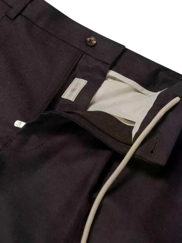 Marco Pescarolo Drawstring Straight-leg Trousers