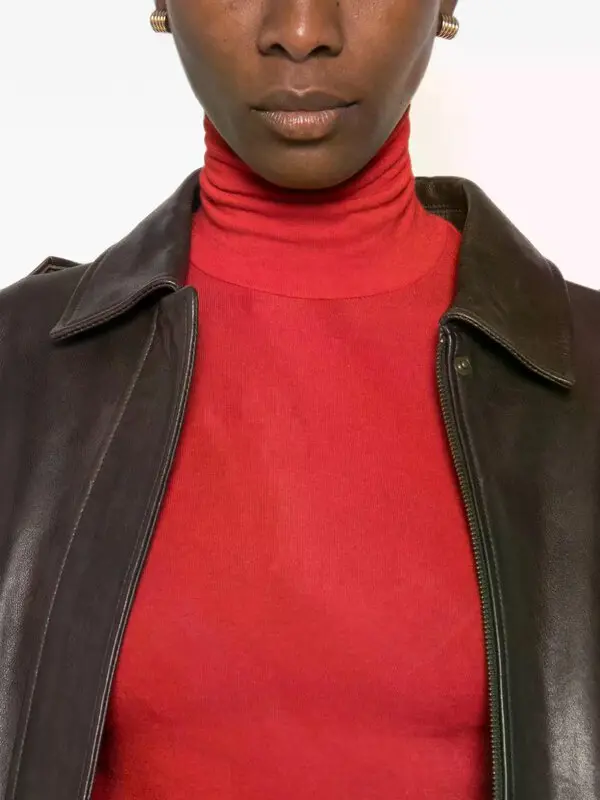 TELA Matilde Roll-neck Long-sleeve Top