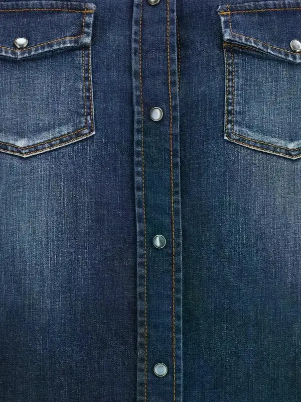 Jacob Cohen Panelled Denim Shirt