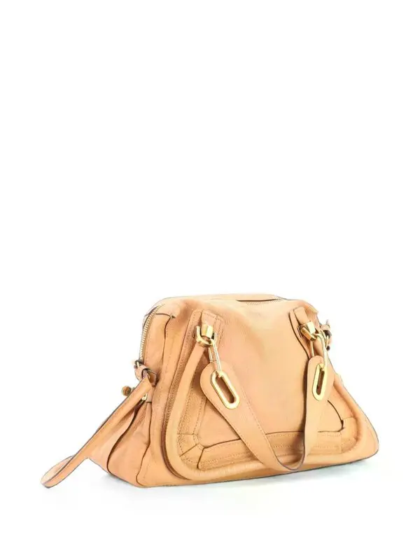 Chloé Paraty Top Handle Bag Leather Medium Satchel
