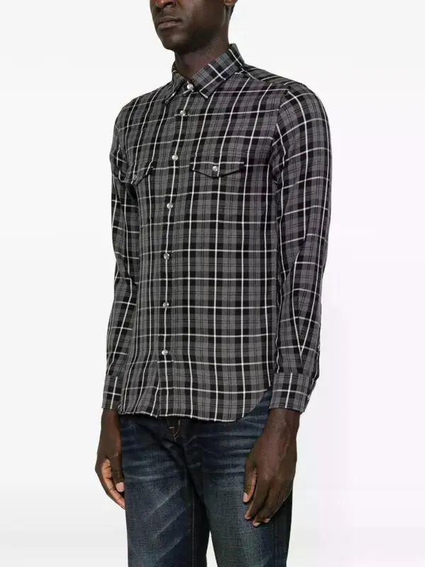 TOM FORD Western Check Shirt