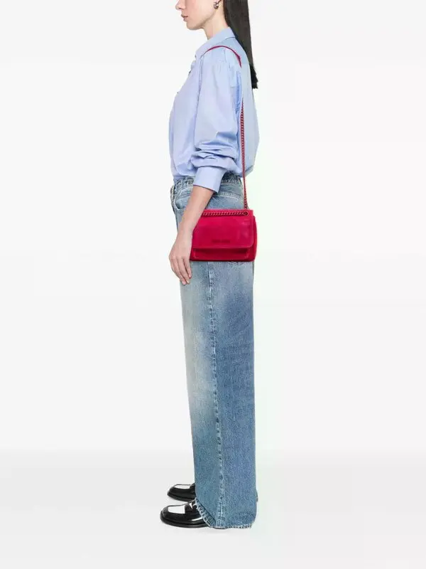 Miu Miu Canapa Chain Flap Cross Body Bag