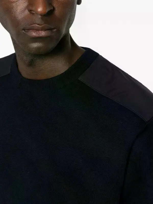 Paul & Shark Panelled Wool Sweater