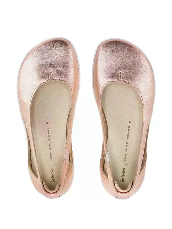 Be Lenka Metallic Cut-out Ballet Flats