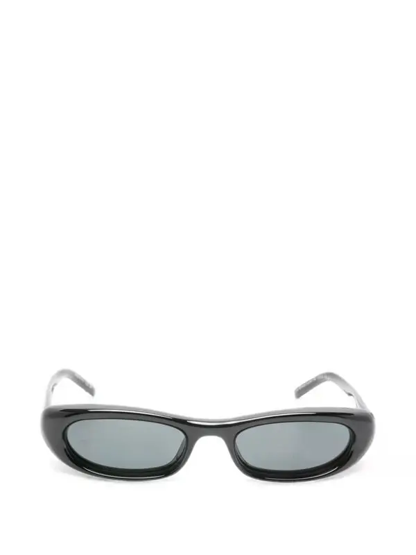 Saint Laurent Plump Oval-frame Sunglasses