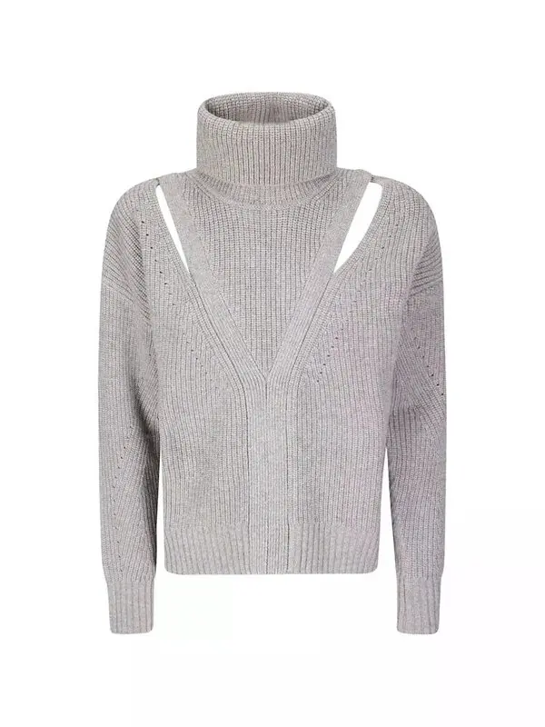 P.a.r.o.s.h Roll-neck Sweater - Grey