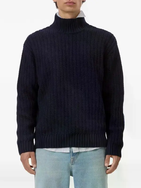 Closed Roll-neck Wool Sweater