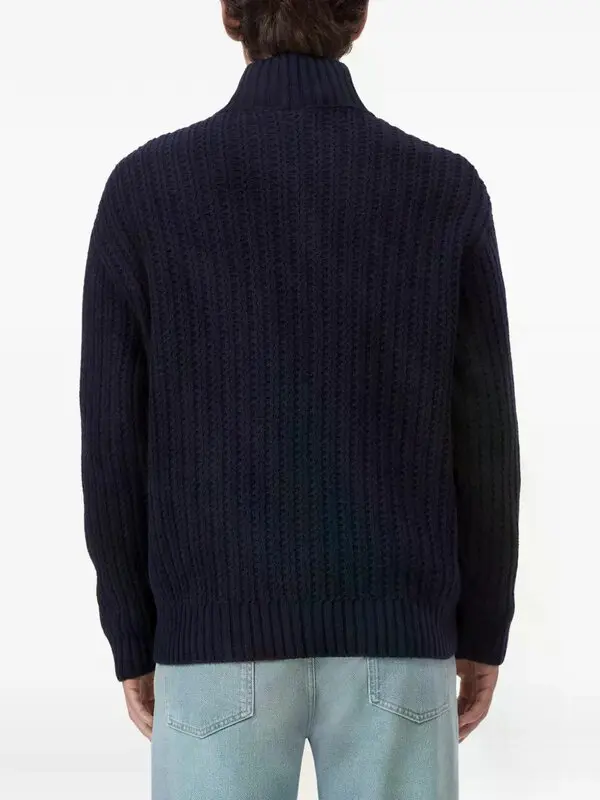 Closed Roll-neck Wool Sweater