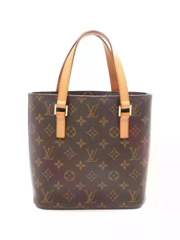 LOUIS VUITTON Monogram Vavin Pm Tote Bag - Brown