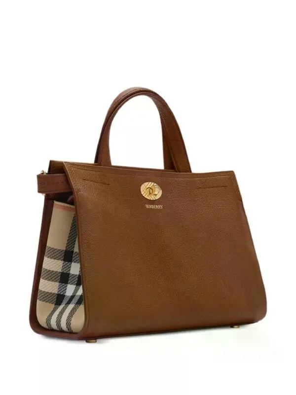 Burberry Mini Check Cotswolds Tote Bag