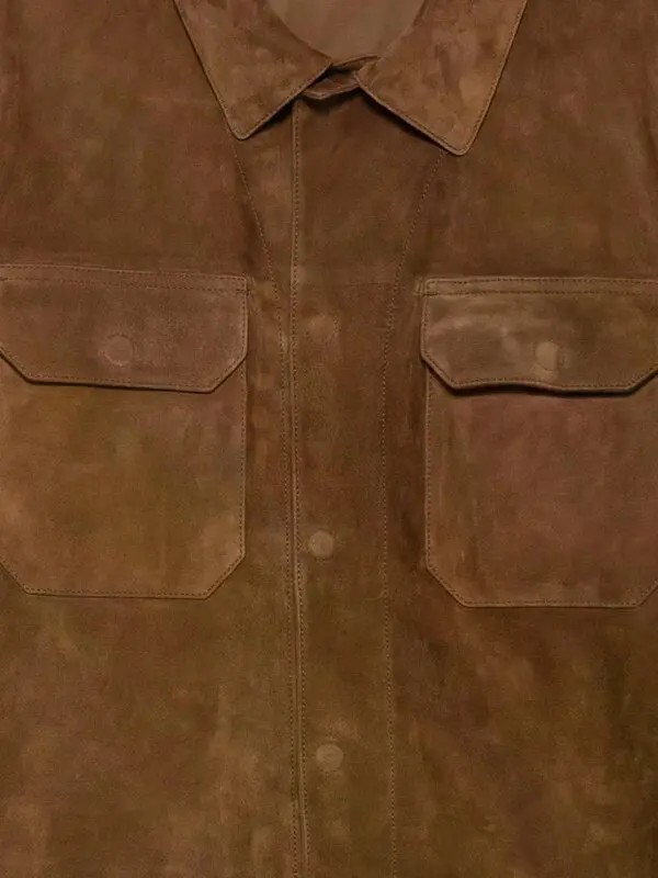 TOM FORD Suede Shirt Jacket