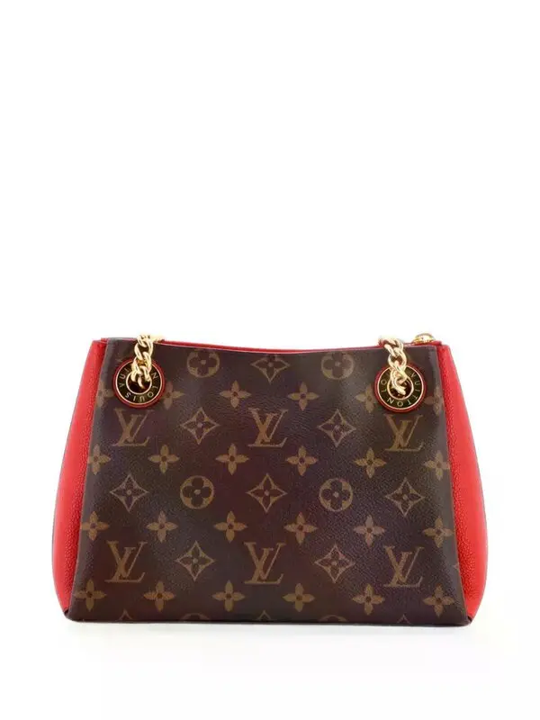 LOUIS VUITTON Surene Handbag Monogram Canvas With Leather Bb Shoulder Bag