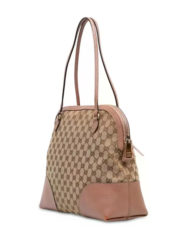 Gucci Medium Gg Canvas Bree Dome Tote Bag