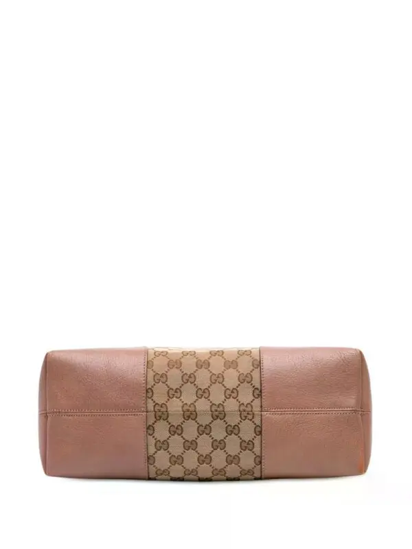 Gucci Medium Gg Canvas Bree Dome Tote Bag