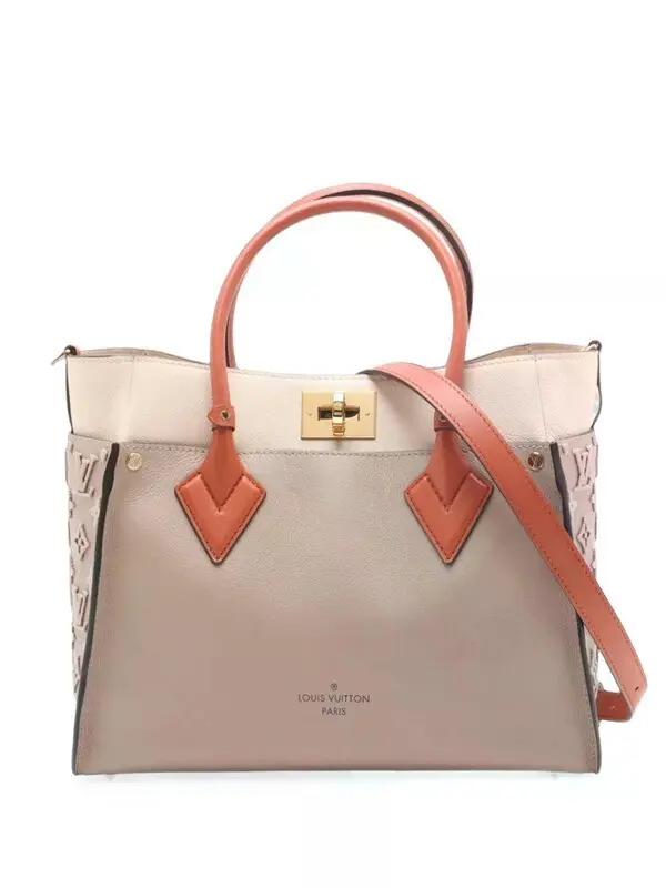 LOUIS VUITTON 2010-2026 Monogram On My Side Mm Satchel