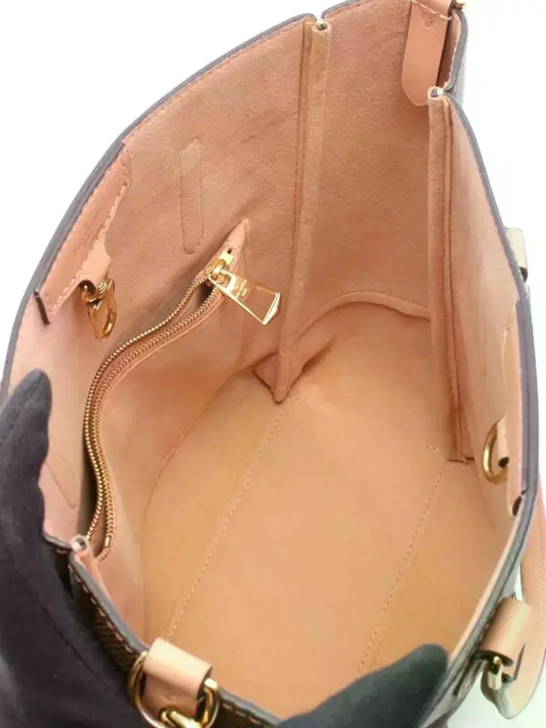 LOUIS VUITTON Damier Ebene Belmont Pm Satchel