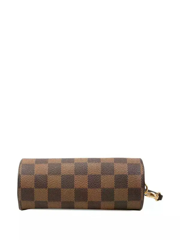 LOUIS VUITTON Damier Ebene Papillon Pochette Handbag