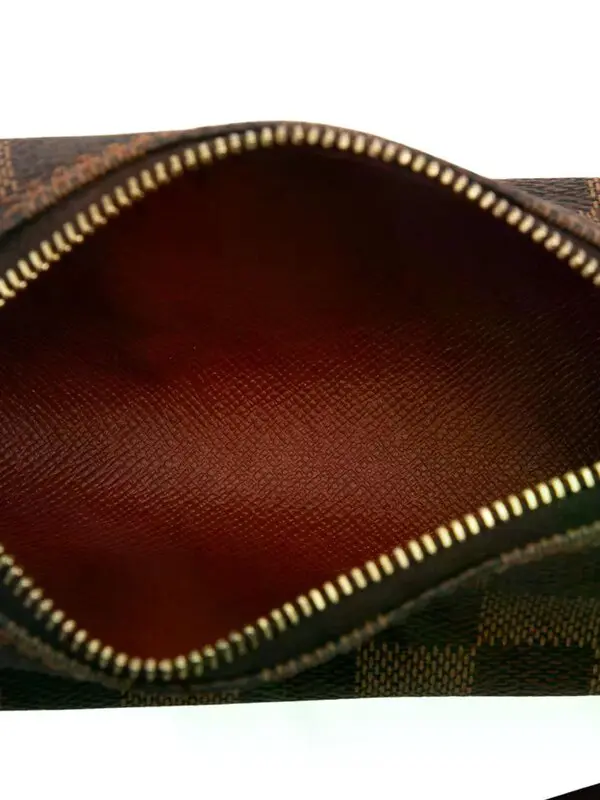 LOUIS VUITTON Damier Ebene Papillon Pochette Handbag