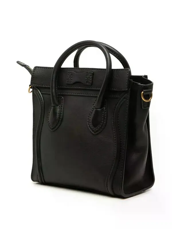 Celine Nano Smooth Calfskin Luggage Tote Satchel