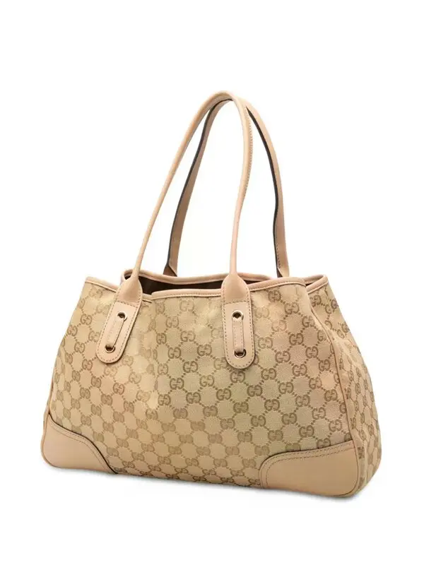 Gucci Gg Canvas Princy Tote - Neutrals