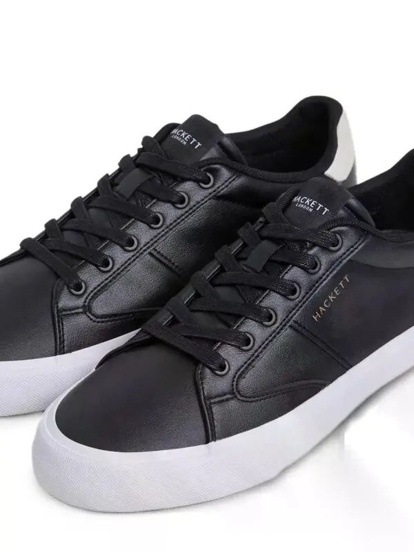 HACKETT  Logo-print Leather Low-top Sneakers