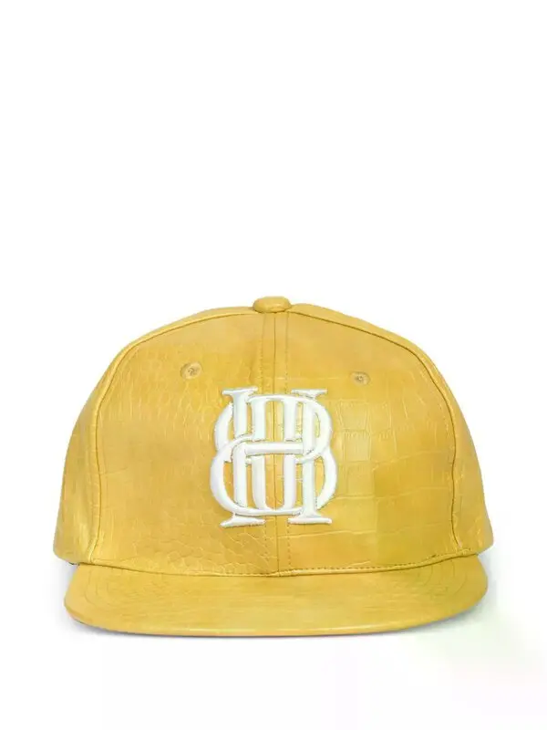 BREATH Croc-embossed Logo Baseball Cap